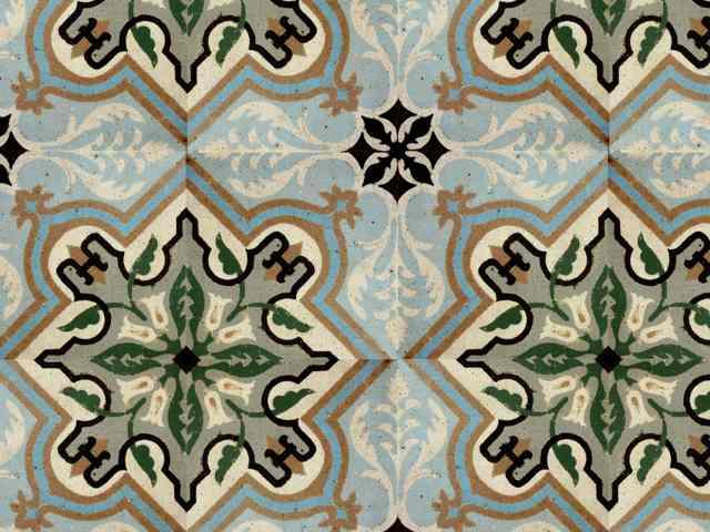 antique encaustic ceramic floor tiles - Floor tiles - Collection ...
