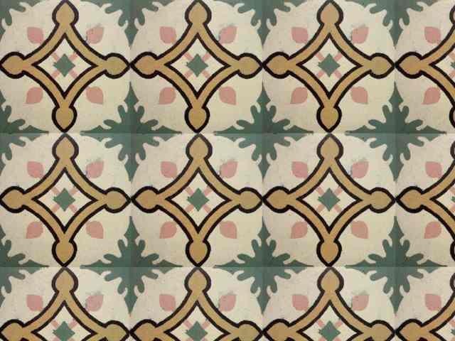 antique encaustic ceramic floor tiles - Floor tiles - Collection ...