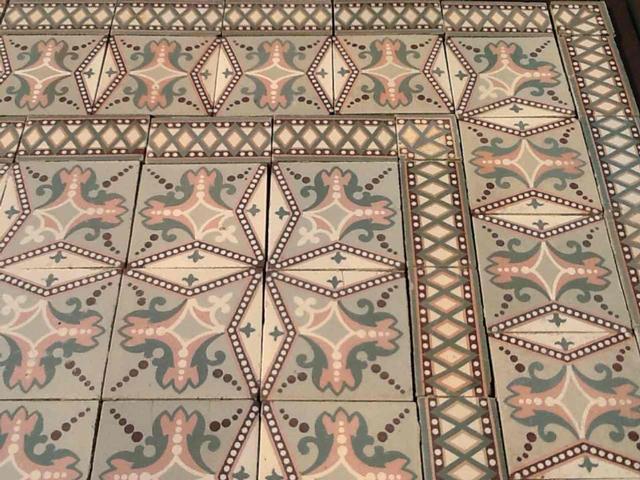 antique encaustic ceramic floor tiles - Floor tiles - Collection ...